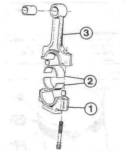Pistons and connecting rods — installation and checking of connecting ...