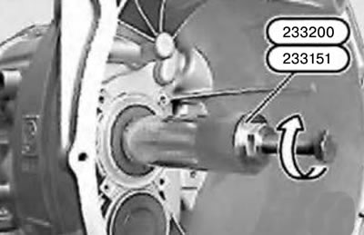 Input shaft seal (GS 6 — 37 bz/dz) (BMW X3 E83 2003-2010: Transmission ...