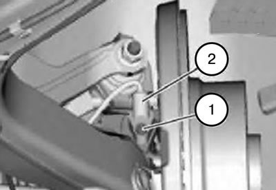 Rear pulse sensor (BMW X3 E83 2003-2010: Chassis: Brake system)